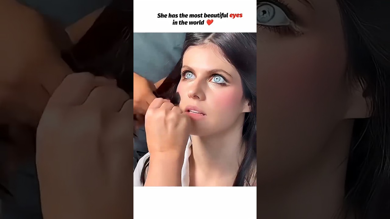 She has the most beautiful eyes in the whole universe ✨#eyes #alexandradaddario #shorts