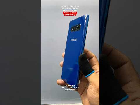 #samsung #galaxy #note8 #usedmobile #dualsim #offer #599AED #shorts #uae