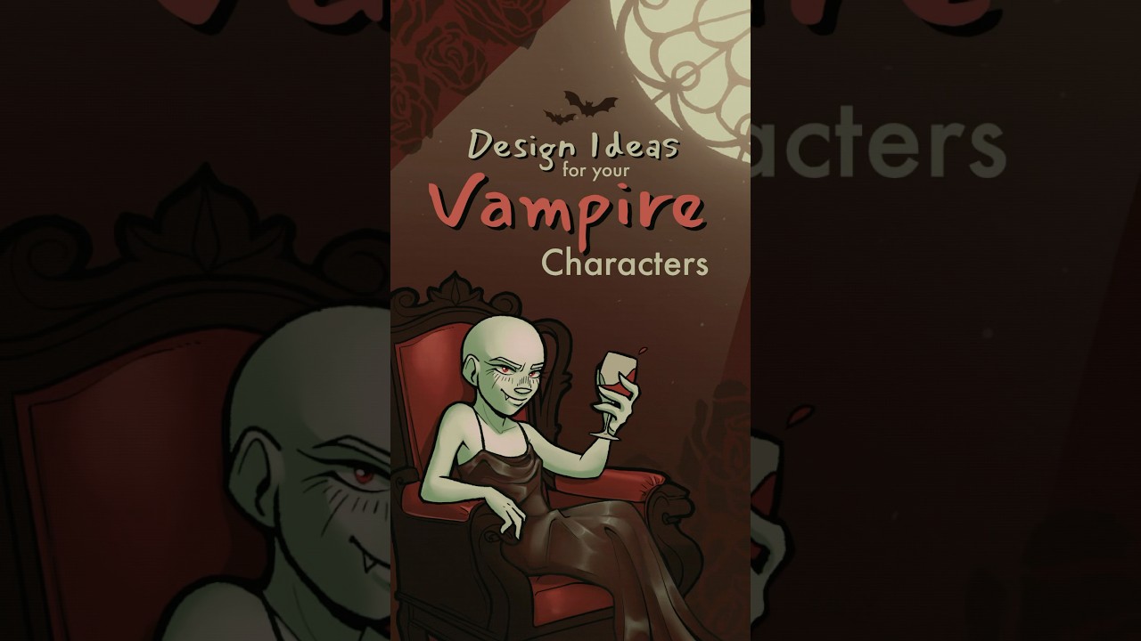 character design ideas for your vampire characters 🩸🦇 #art #oc #ocs #originalcharacter #drawing