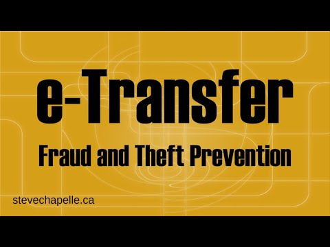 Podcast: e-Transfer Fraud and Theft Prevention