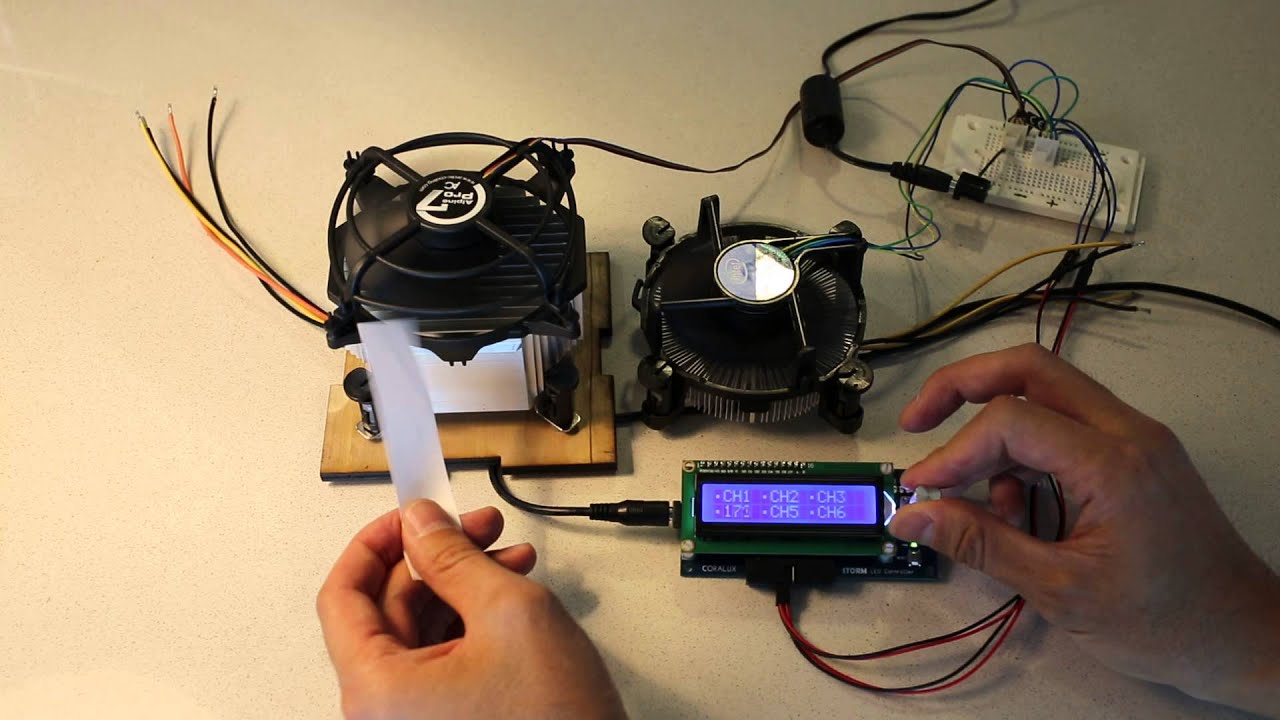 Coralux Storm Controller Fan Control