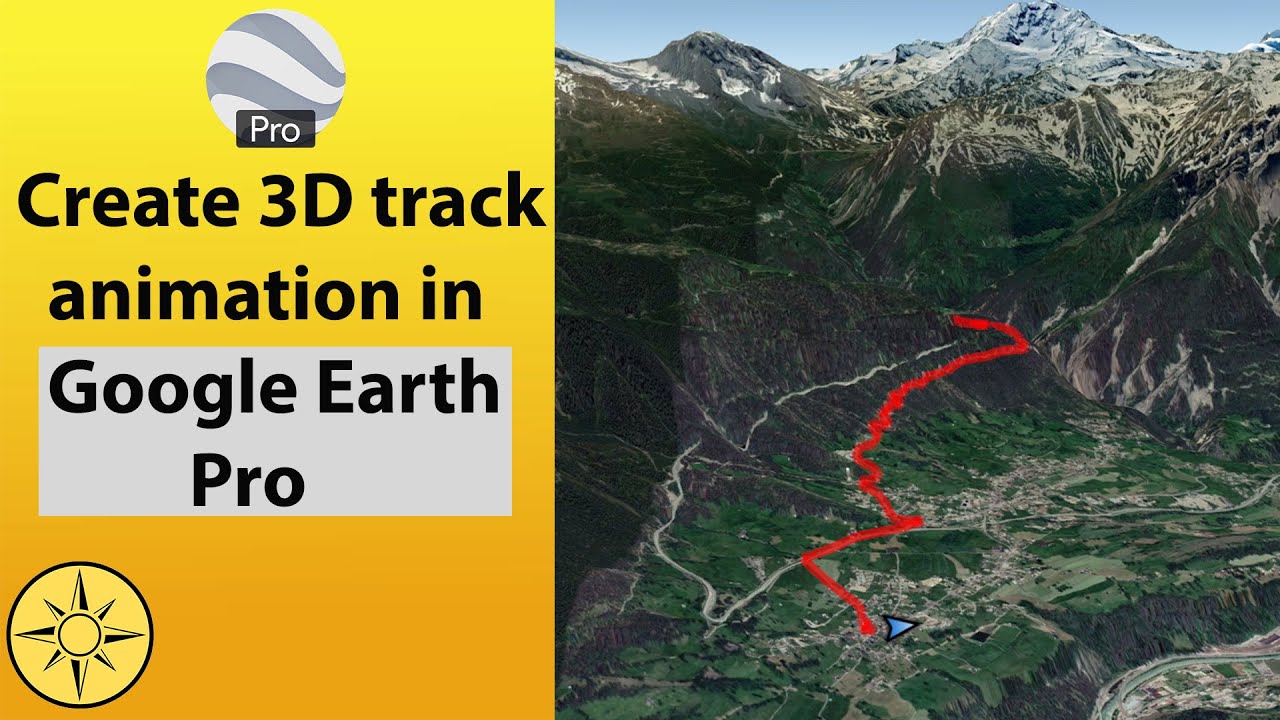 Create 3D track animation in Google Erath Pro