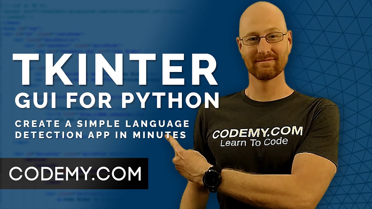 Build a Quick Language Detection App - Python Tkinter GUI Tutorial 222