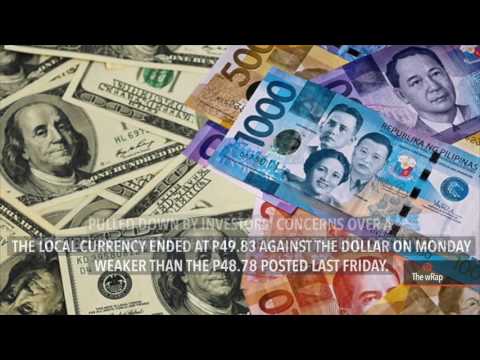 PH peso sinks to fresh 8-year low of P49.83:$1
