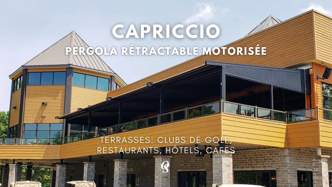 Capriccio | Plus qu’une pergola: une solution pour votre commerce | Ombrasole