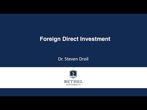 Foreign Direct Investment