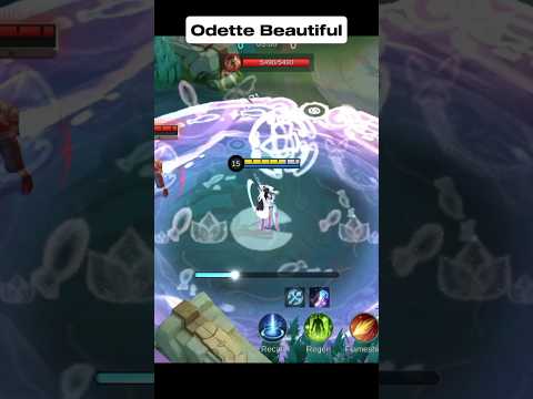 This Odette Skin Is So Beautiful 🥰 #mlbbnewskin #mlbbnewhero