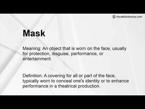 Mask Meaning
