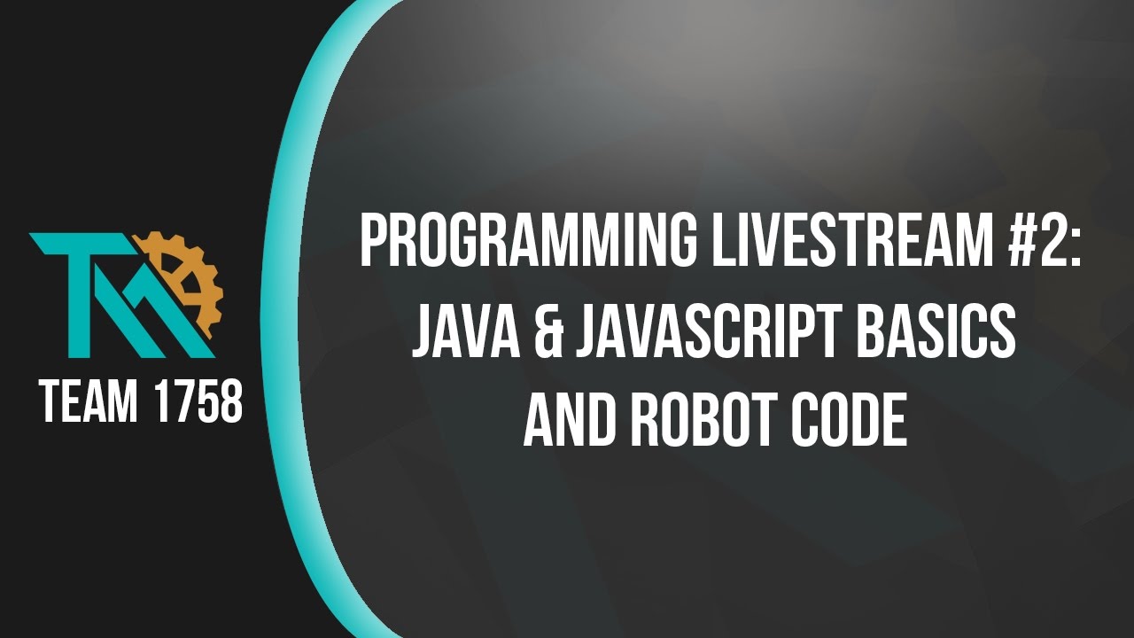 Technomancers Live! Java Programming and Introduction to Robot Code