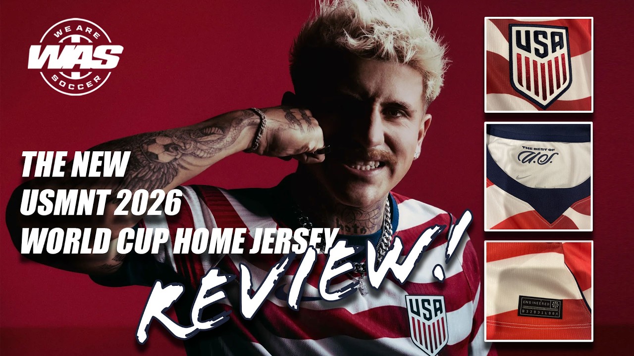 The NEW 2026 USMNT World Cup Jersey Review: Is This the Best USA Kit Ever? 🇺🇸⚽