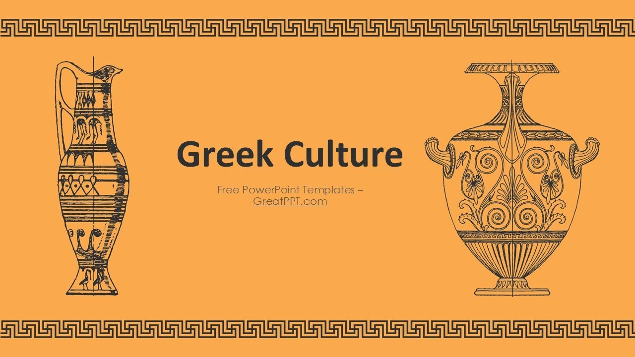 Greek Culture PowerPoint Template & Google Slides Theme by GreatPPT