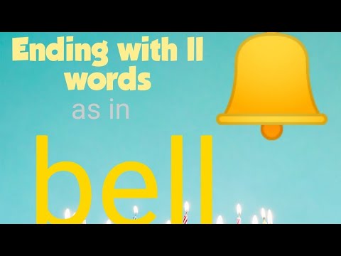 ।।Ending with ll words।। Phonics With Neeta