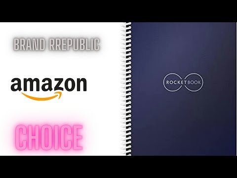 Rocketbook Smart Reusable Notebook with 1 Pilot Frixion Pen #Rocketbook #reusable #Amazon #brandR