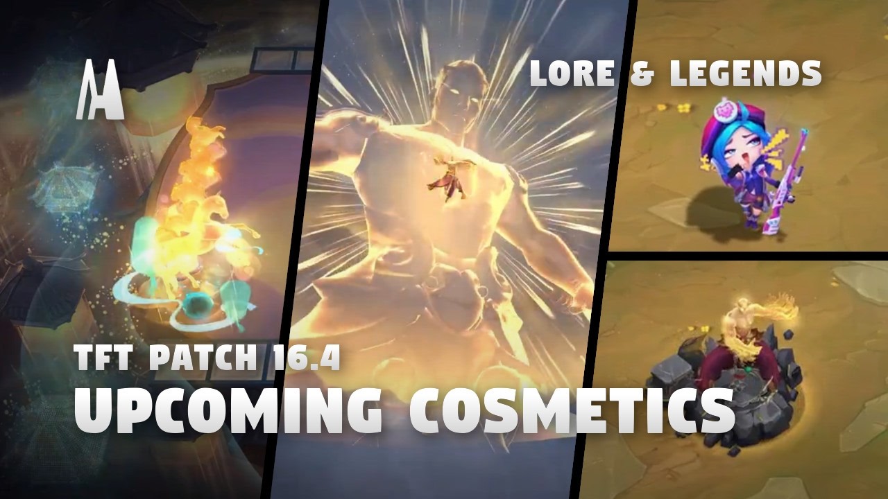 UPCOMING COSMETICS | PBE PREVIEW | TFT 16.4