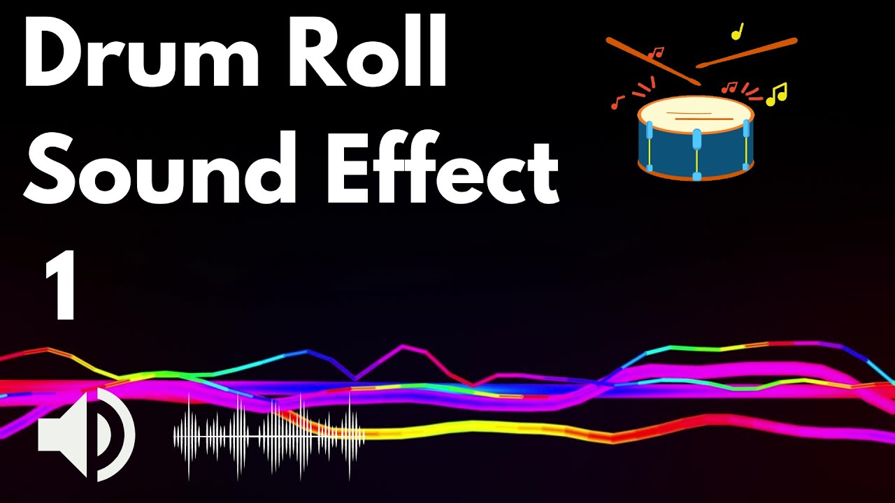 Drum Roll, Drum beat sound effect (5 types and high quality)