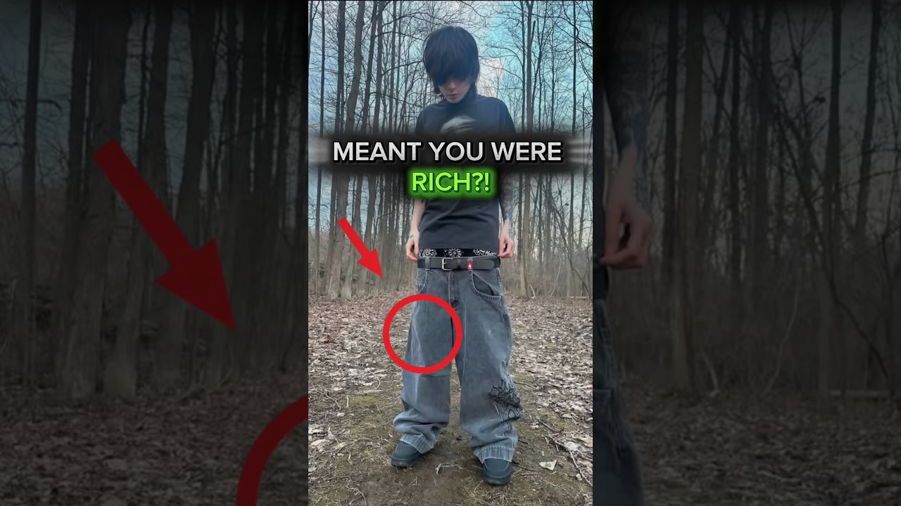 These Y2K Jeans Meant You Were Rich?! 🤑