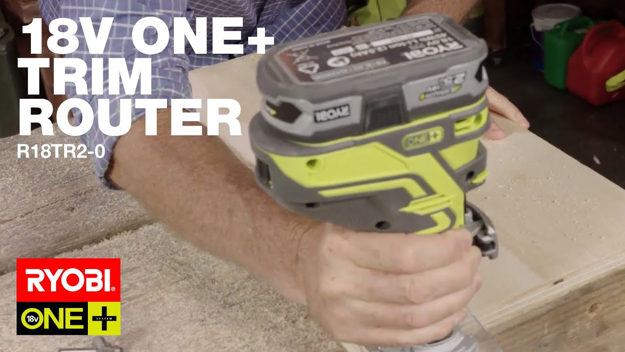 Ryobi ONE+ Trim Router 18V R18TR-0 Tool Only