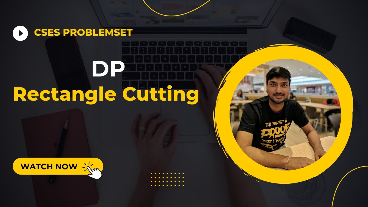 Rectangle Cutting (CSES DP Problem)