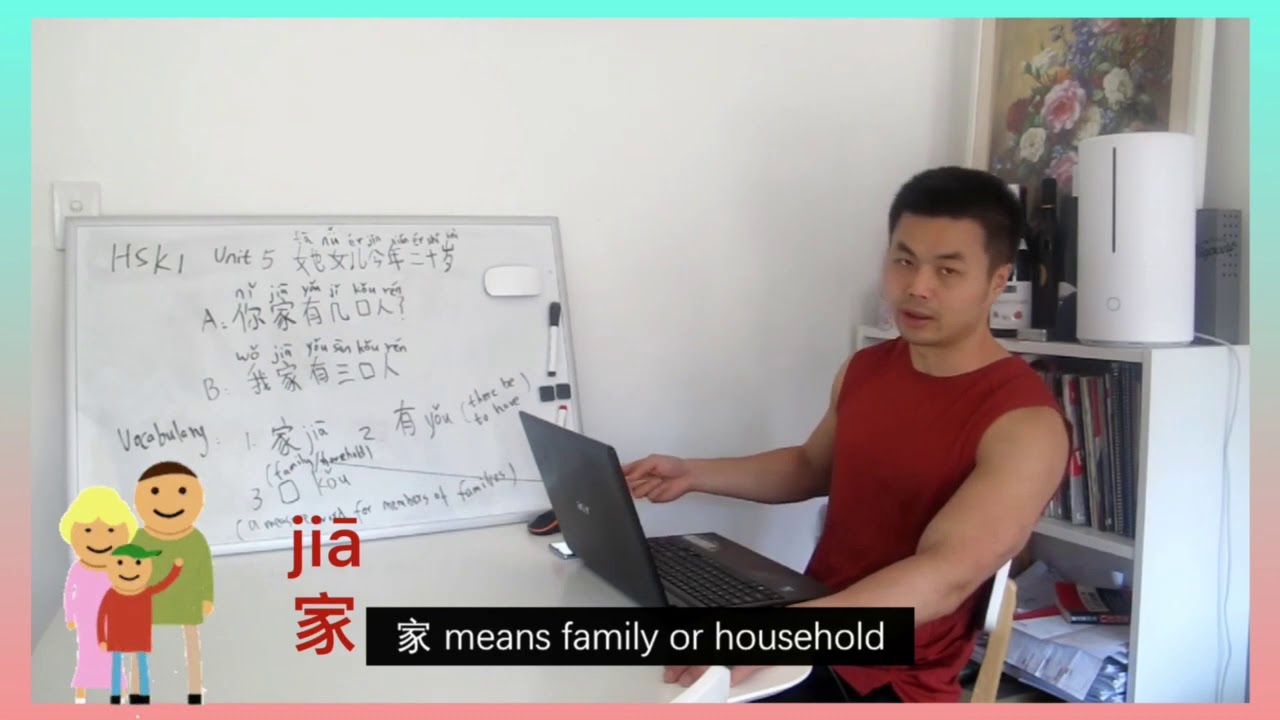 HSK1 Unit 5 Part1 Learn Mandarin with Andrew