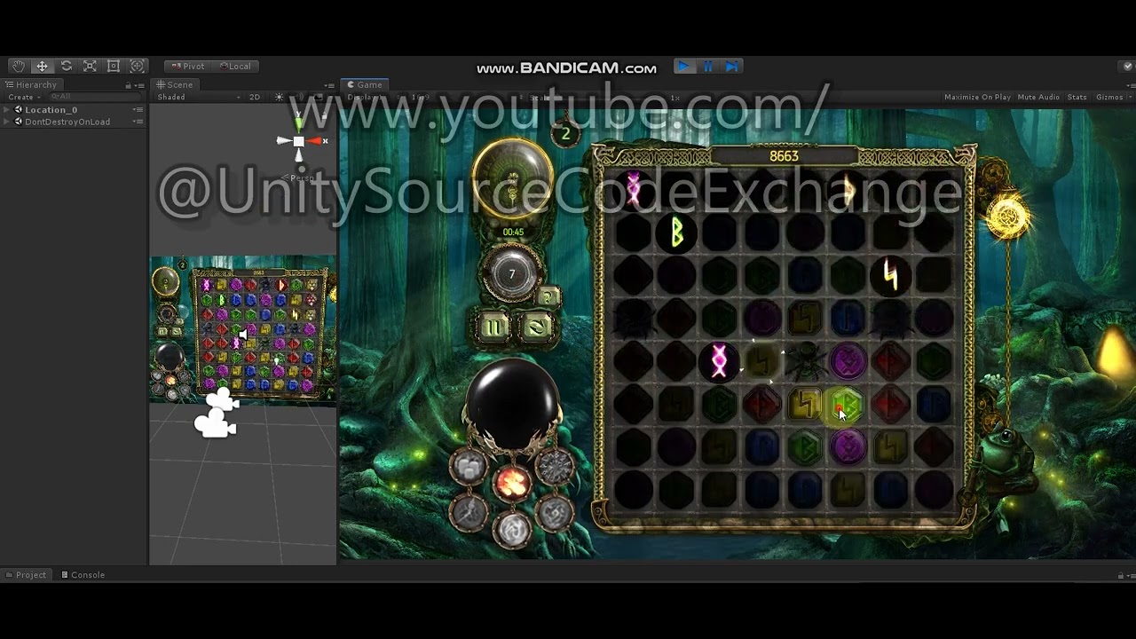 Match 3 Puzzle Game  sellunitysourcecode