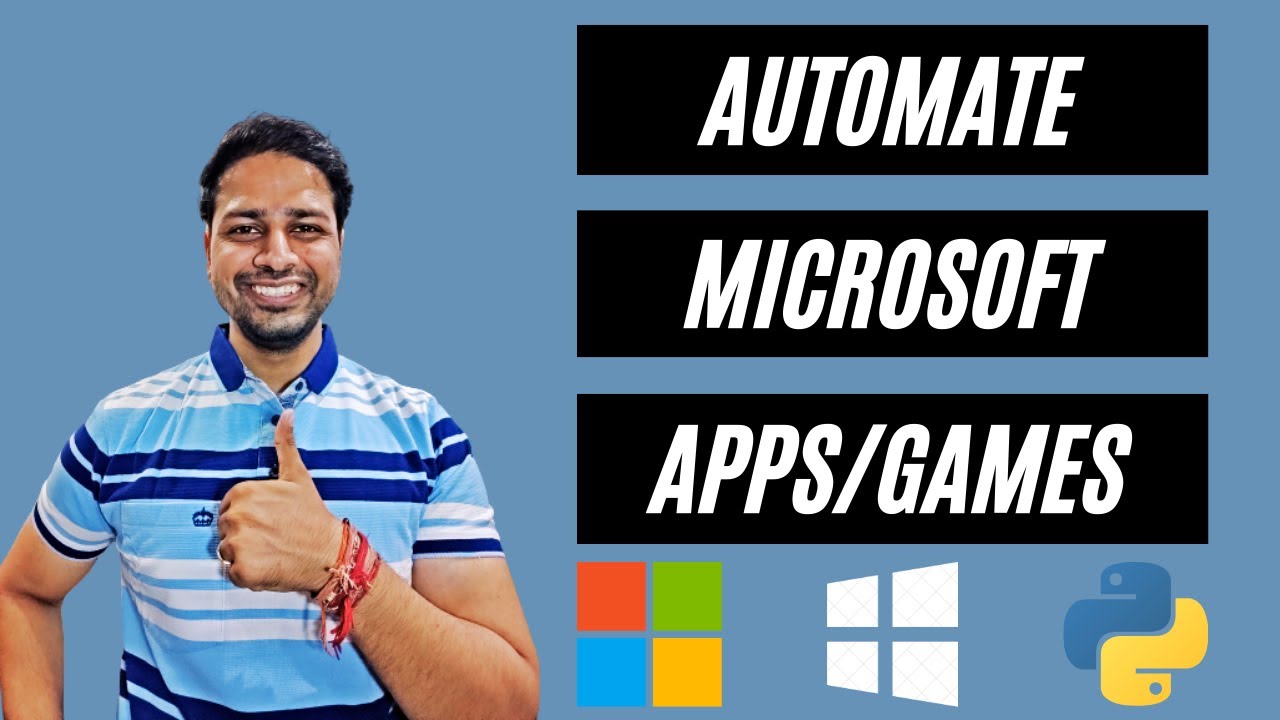 Automate Any Microsoft App/Game | Python Automation