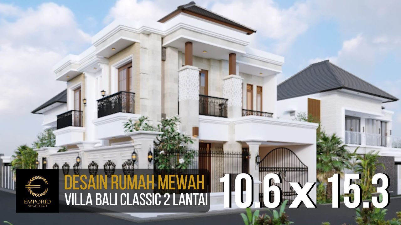 Mr. Toni Villa Bali Classic House 2 Floors Design - Batam