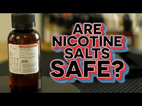 Vaping With Nicotine Salts. – Diy E.