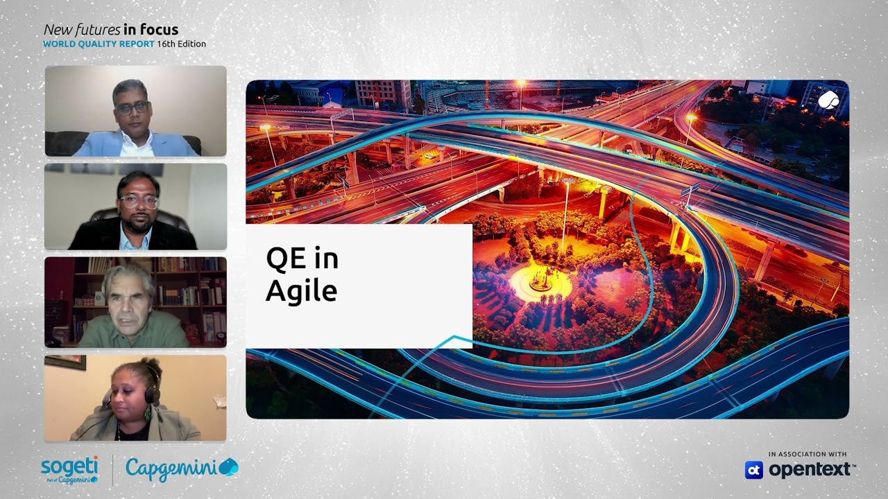 LinkedIn webinar: insights from the 16th edition of the World Quality Report