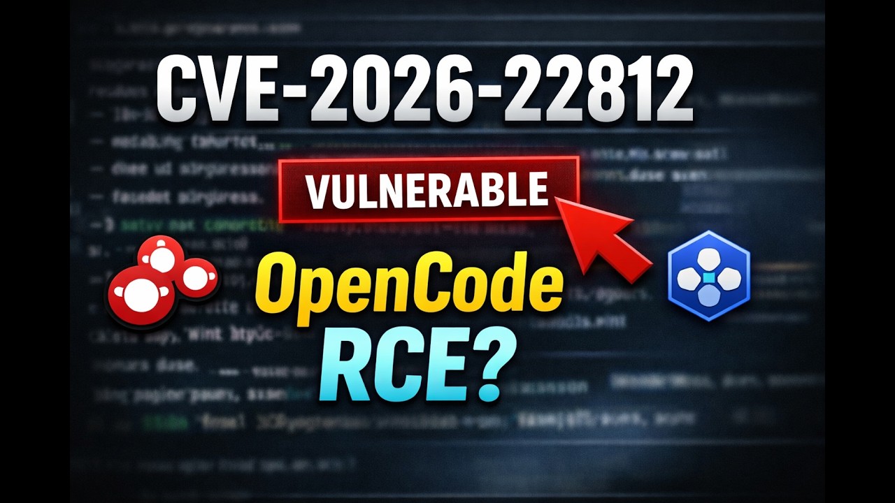 CVE-2026-22812 Explained: Find OpenCode Exposure with Shodan + Nuclei