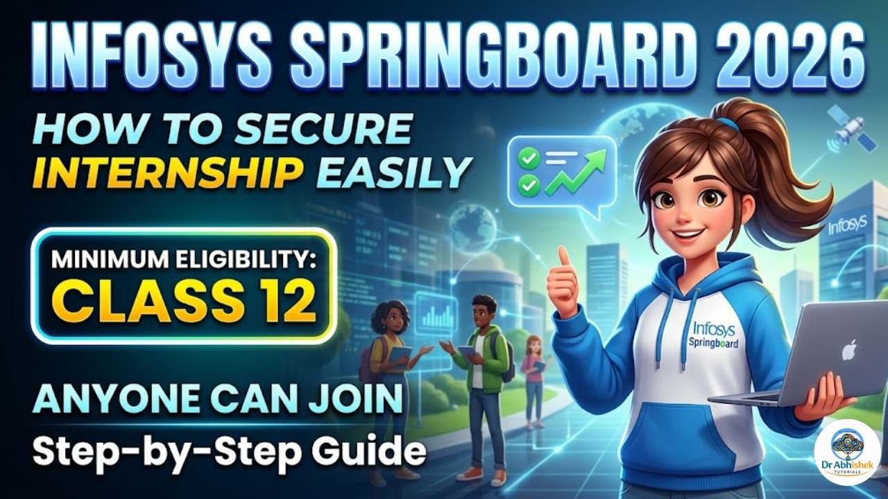 Infosys Springboard 2026 – How to Secure Internship Easily Anyone Can Join