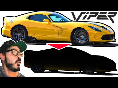 Dodge Viper Goes Full-Supercar in Mid-Engined Rendering Video ...