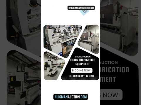 Online Auction Metal Fabrication Bidding Now!