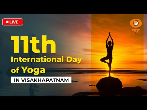 PM Modi Live | International Yoga Day 2025 from Visakhapatnam | Yoga Diwas Celebration