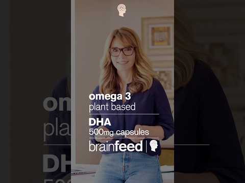 Brain benefits of DHA: Best Vegan Omega 3 Supplement #omega3benefits #nutrition