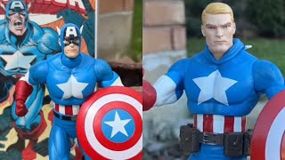 New Captain America Classic Deluxe action figure by Diamond Select toys a must have in 2024