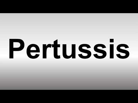 How to Pronounce Pertussis