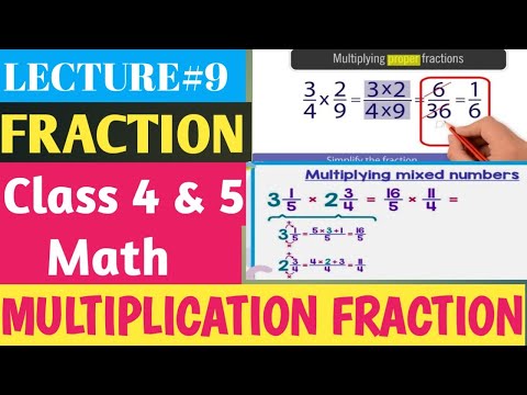Multiplication of fractions #cbsemaths|#class5math |#class4maths