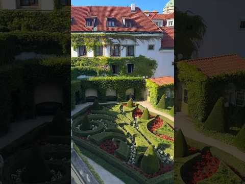 Prague 🇨🇿 : The Vrtba Garden 🌿 Czech Republic