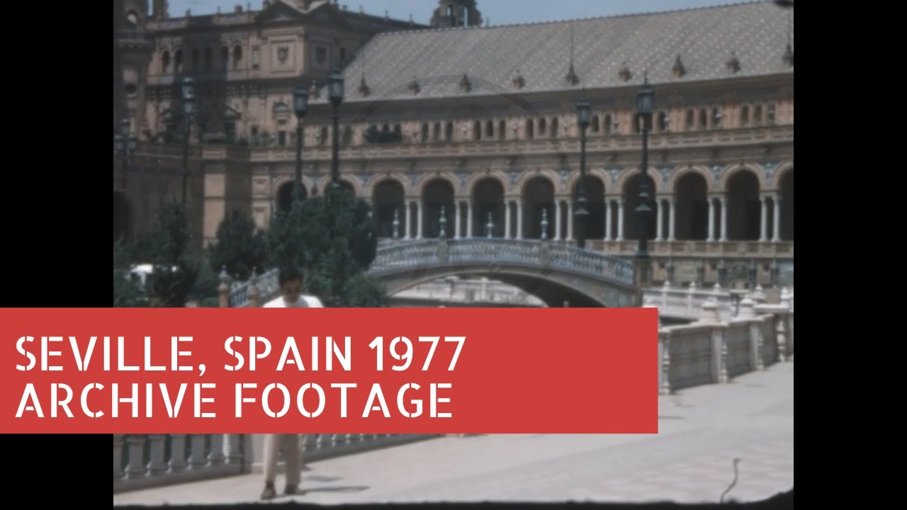 Seville, Spain 1977 Archive Footage
