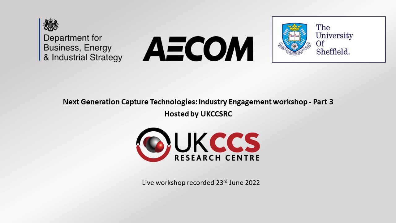 Next Generation Carbon Capture Technologies workshop 3 - June 28th 2022