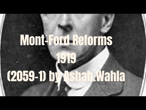 Montague-Chelmsford Reforms 1919 (2059) by Ashab Feryaz
