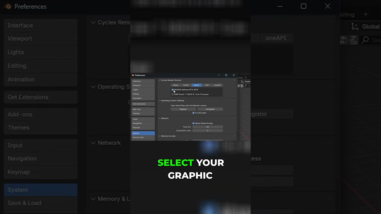 Blender GPU Settings SPEED UP Your Render Times #blender3d #blender