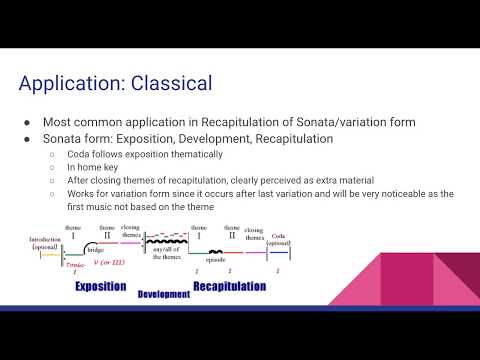music theory - coda