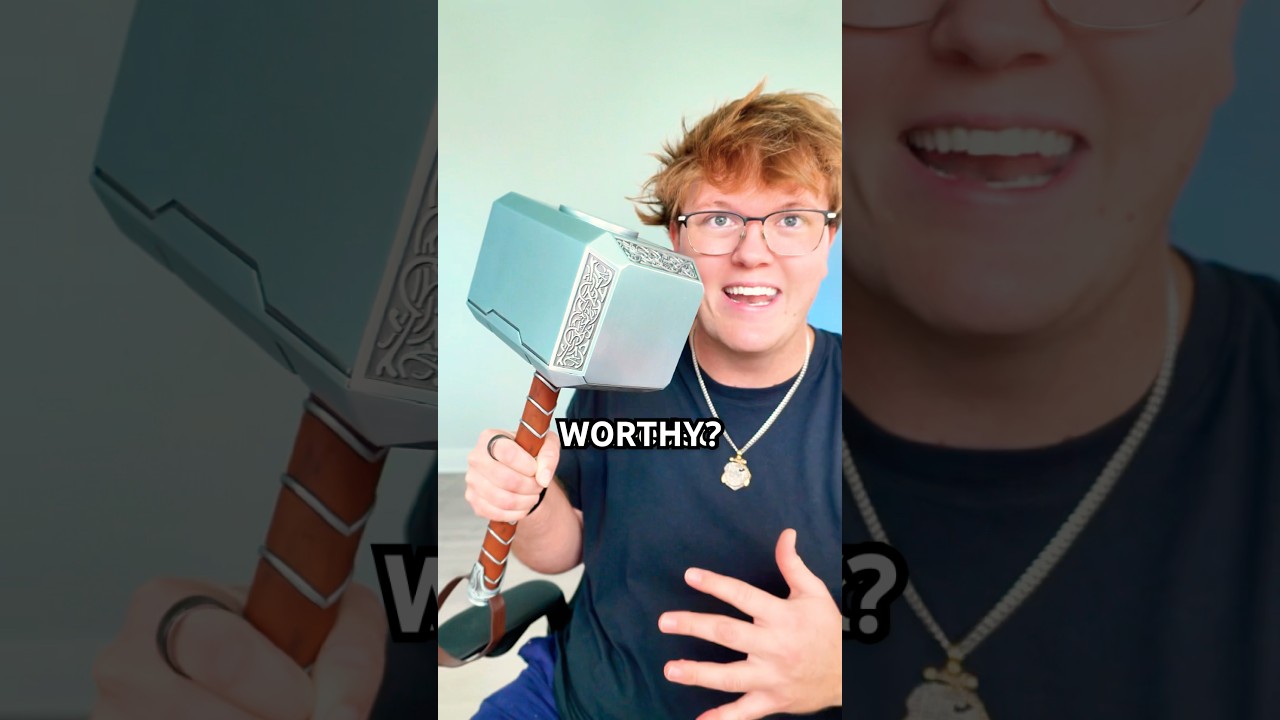 World’s Most Realistic Thor’s Hammer?!