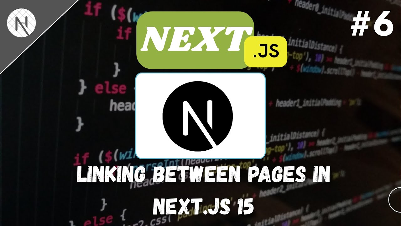 Next.js Tutorial 2025 #006 | Linking Between Pages with next/link in Nextjs Explained for Beginners
