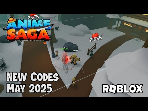 Roblox Anime Saga New Codes May 2025