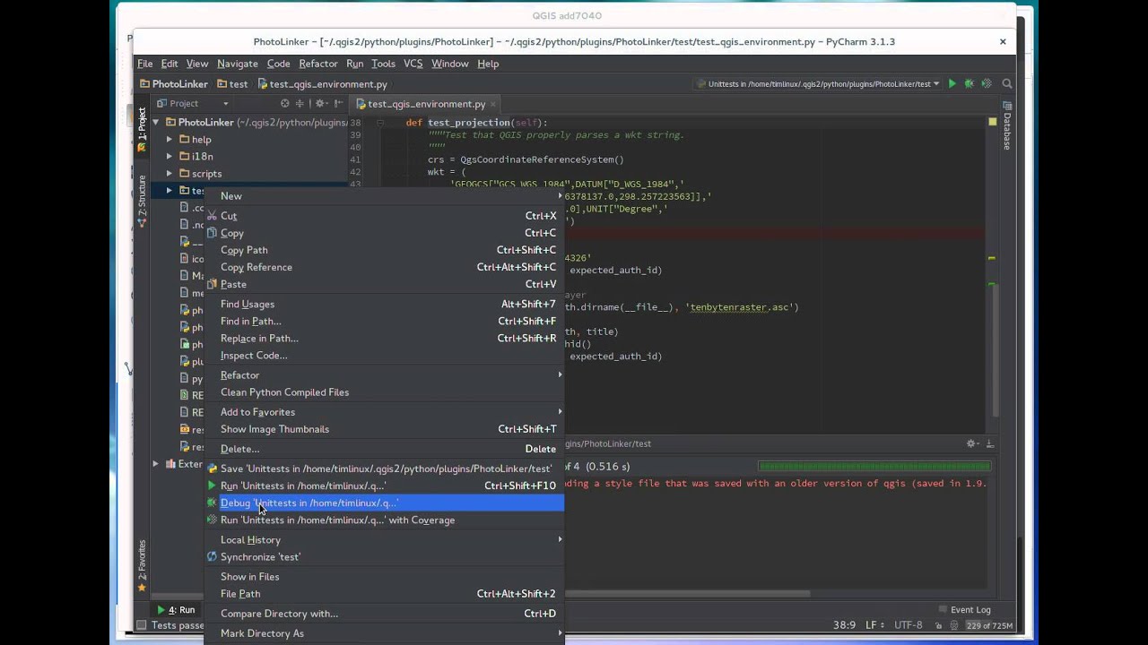 QGIS Python Plugin Builder v3