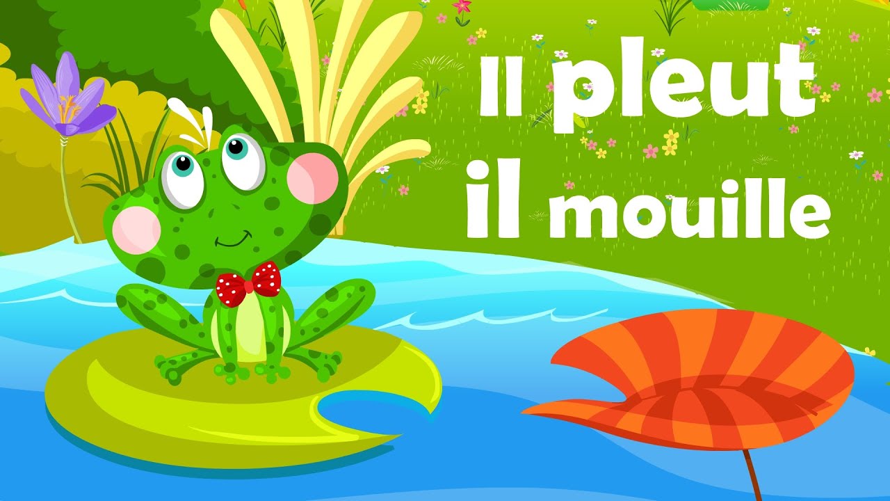 Il pleut il mouille - Comptine avec gestes pour enfants et bébés (avec les paroles)