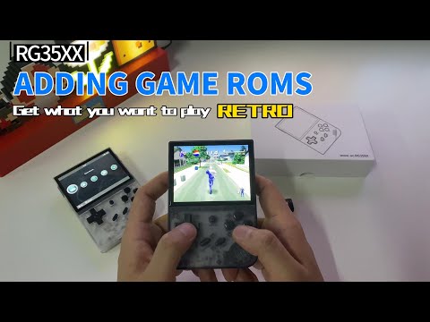 RG35XX Adding game ROMS
