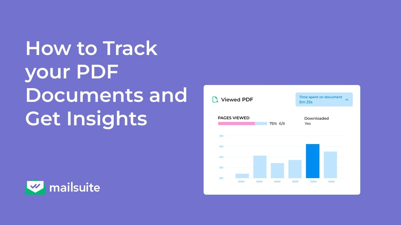 PDF Document Tracking & Analytics with Mailsuite